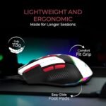 EvoFox Blaze Ultra Value 8 Button Programmable Gaming Mouse with 1000Hz ...